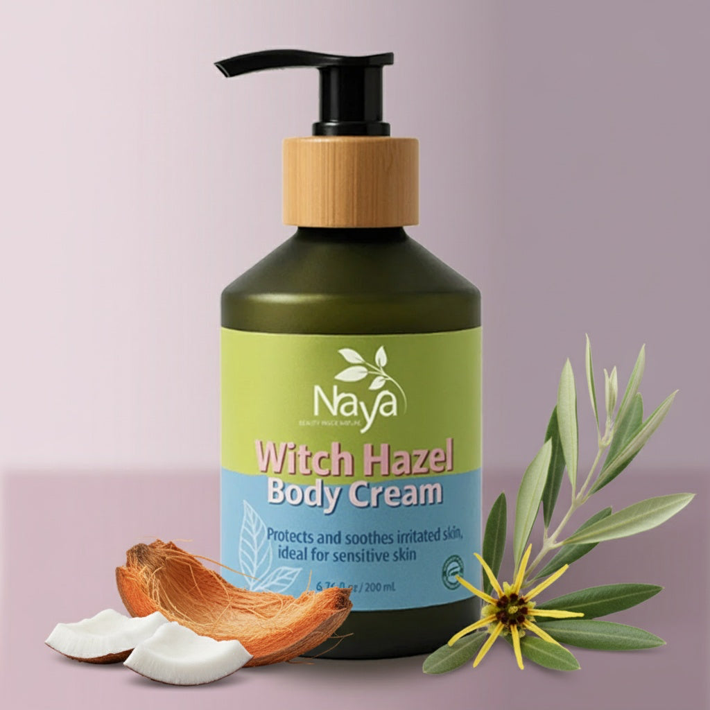 Witch Hazel Body Cream | Soothing Lavender Hydration | NAYA – Naya